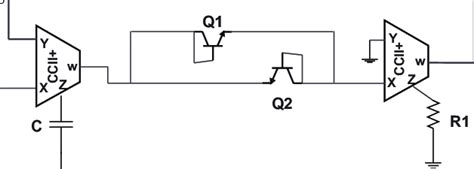 The Proposed Current Controlled Memristor Emulator Circuit Download