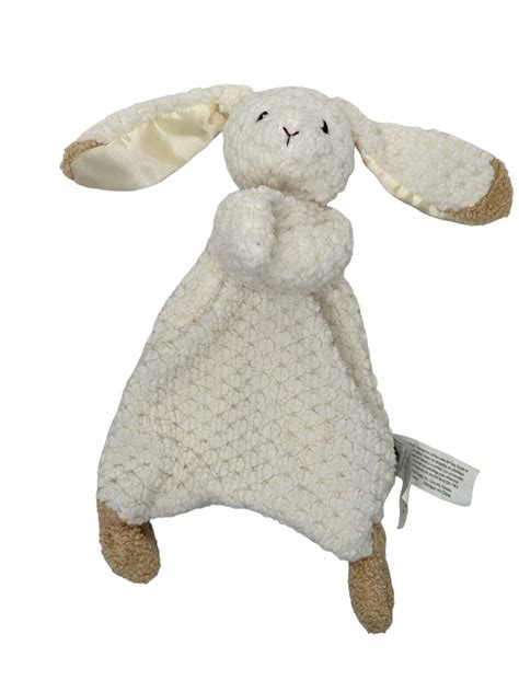 Mary Meyer Bunny Rabbit Lovey Security Blanket 13 Satin Ears Soft