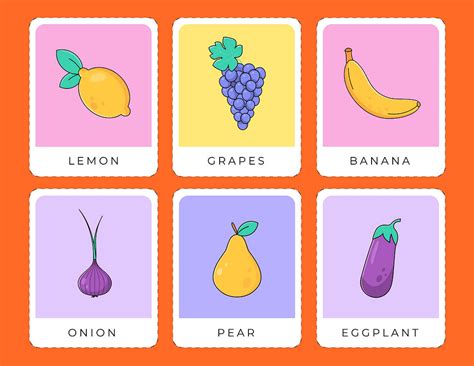 Illustrated Flashcard Templates Renderforest