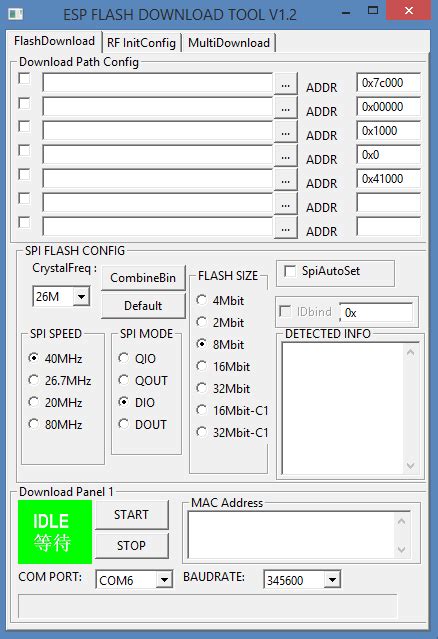 esp flash download tool r esp32