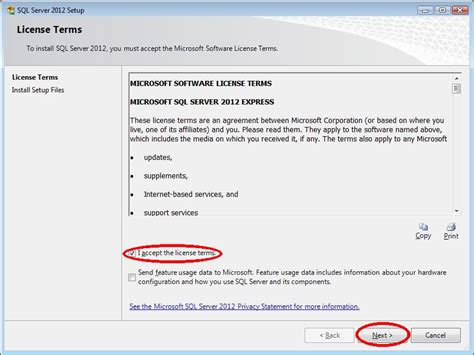 instalando o sqlexpress 2012