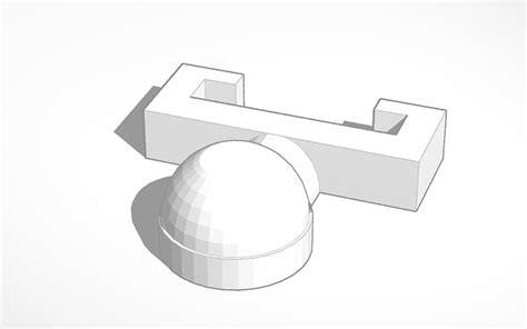 3d Design Glass Mount Tinkercad
