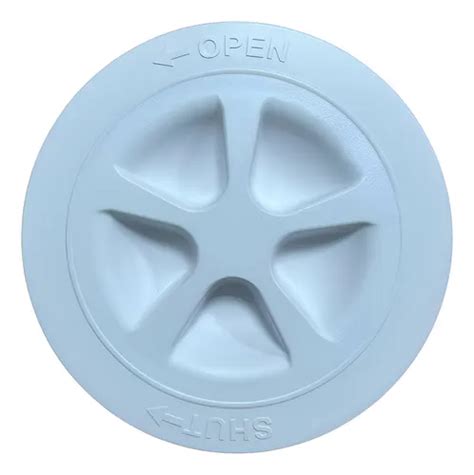 Tampa De Inspeção Escotilha Caiaque Barco 4 Polegadas Seaflo Branco Parcelamento Sem Juros