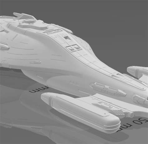 🖖 Sto Federation Intrepid Class Warship Voyager Version・free Stl