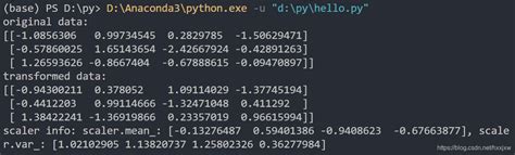 sklearn preprocessing standardscaler from sklearn preprocessing import standardscaler什么 csdn博客