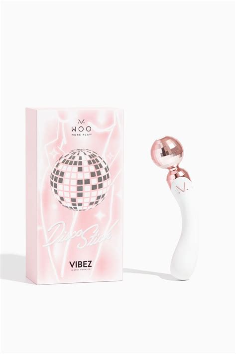 G Spot Vibrator And Travel Pouch Disco Stick Woo More Play Woo More