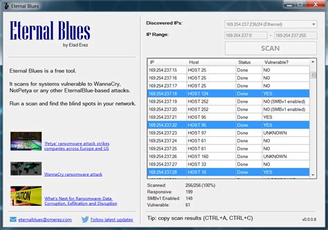 Eternalblue Vulnerability Scanner Statistics Reveal There Are Exposed