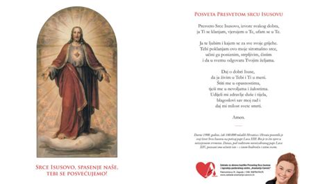 Zaklada Anamarija Carević I Isusovci Pozivaju Na Posvetu Presvetom