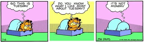 So This Is Tuesday Garfield Comics Garfield And Odie Jim Davis