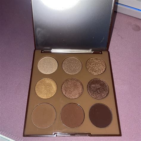 Morphe Bronze Metal Pallete 9 Eyeshadow Shades Only Depop