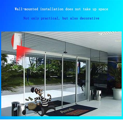 Intelligent Mobile Detection Microwave And Passive Pir Composite Sensor Wall Mounted Wired Dual