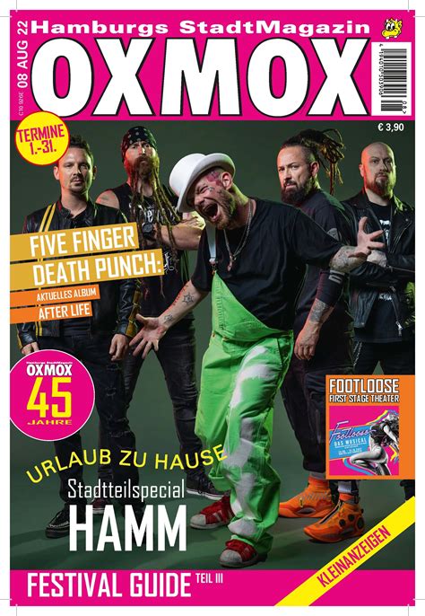 OXMOX Digital August 2022 | OXMOX - Hamburgs StadtMagazin