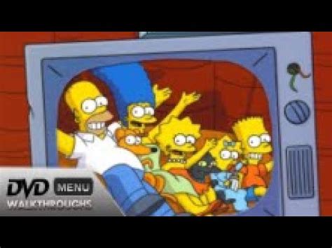 The Simpsons 5th Season 1993 94 2004 Dvd Menu Walkthrough Youtube