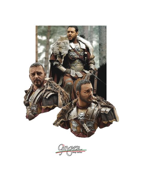 Miniature Da Collezione Generale Massimo Decimo Meridio Dipinto A Mano