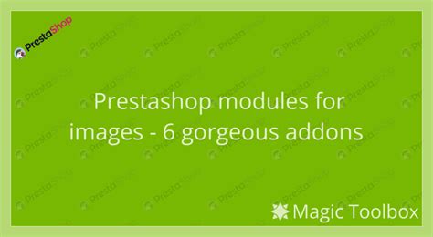 prestashop modules for product images