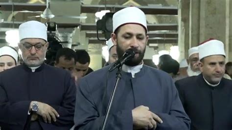 بث مباشر شعائر صلاتى العشاء والتراويح من الجامع الأزهر ليلة 20 رمضان