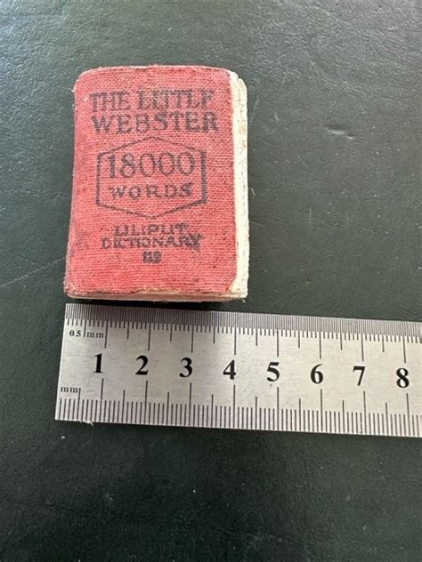 Miniature Webster Dictionary Pickers Warehouse Australia