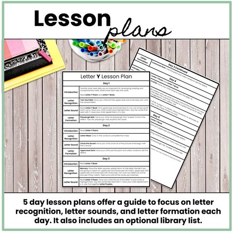 Letter Y Kindergarten Preschool Printables Homeschool Curriculum