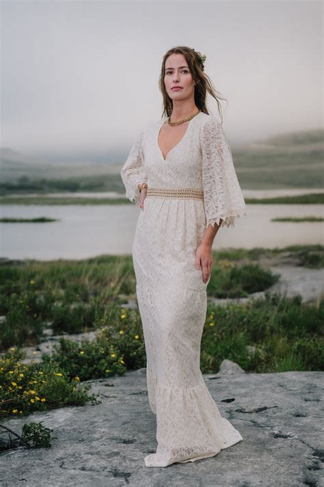 Boho Wedding Dresses With Sleeves