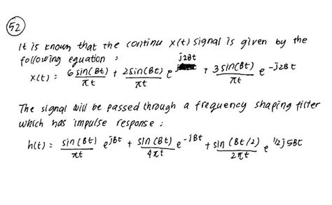 Solved A With The Help Of The Fourier Transform Table