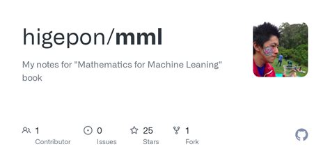 Github Higepon Mml My Notes For Mathematics For Machine Leaning Book