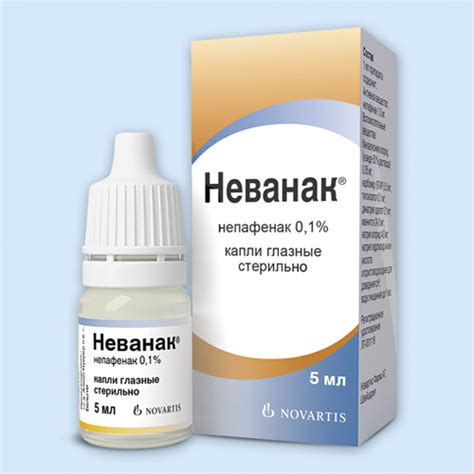 Аналоги Непафенак Оптик заменители и синонимы препарата Непафенак