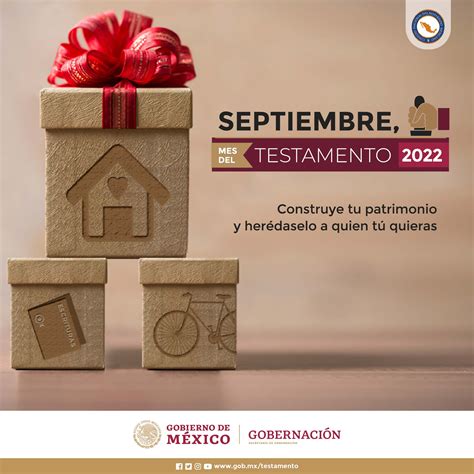 Inafed On Twitter Septiembremesdeltestamento Herédalestranquilidad