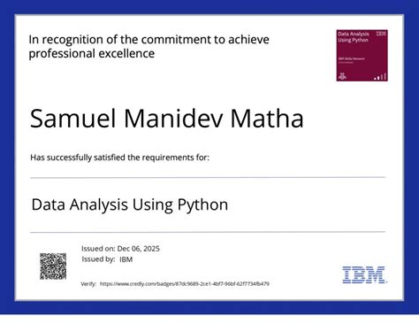 Ibm Ibmskillsnetwork Dataanalysis Python Dataanalytics