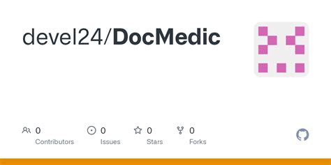 Github Devel24docmedic