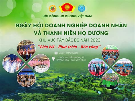 Chào đón Ngày hội Doanh nghiệp Doanh nhân và Thanh niên Họ Dương Việt Nam Bản tin Điện tử Họ
