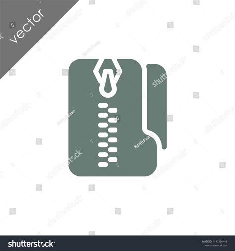 Compressed Folder Icon Stock Vector Royalty Free 1147360448 Shutterstock