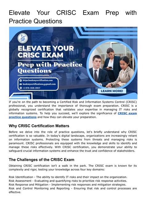 Ppt Elevate Your Crisc Exam Prep With Practice Questions Powerpoint Presentation Id 12592764