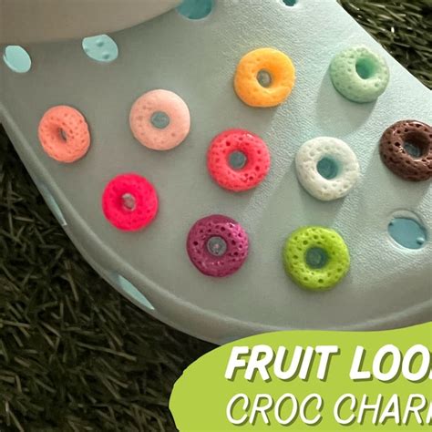 Fruit Loop Crocs Etsy