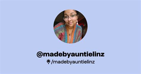 Madebyauntielinz Instagram Facebook Linktree Madebyauntielinz Instagram Facebook Linktree