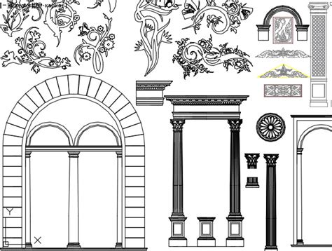 Скачать блоки Автокад Архитектура огромный набор моделей