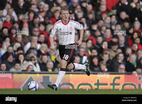 Dirk Kuyt Liverpool Fc Liverpool Fc Old Trafford Manchester England 09