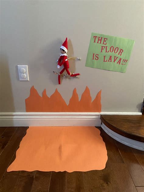 Floor Is Lava Printable