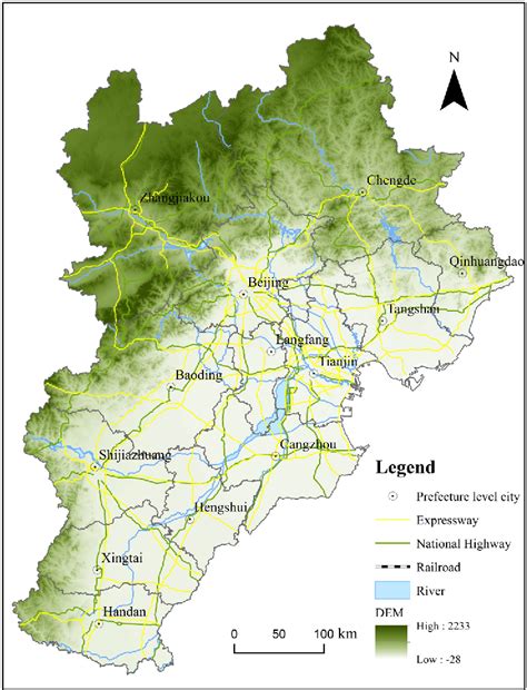 Figure From Spatial Expansion Of Built Up Areas In The Beijing