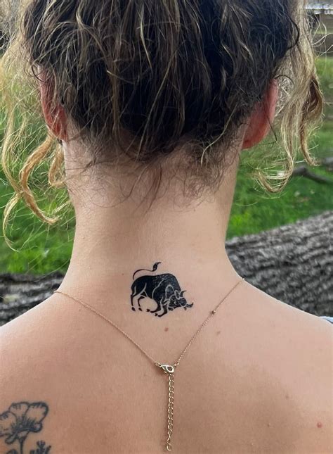 Taurus Bull Tattoo Chest