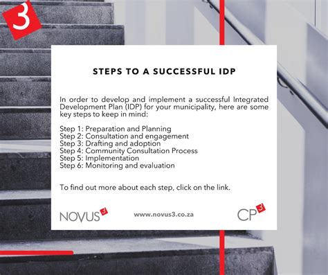 steps to an idp novus3