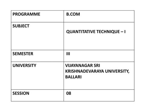 Frequency Distribution Table 1 Ppt