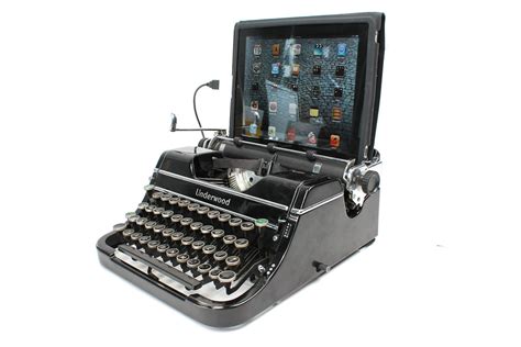 Usb Typewriter ~ Typewriter Computer Keyboard Ipad Stand Model D