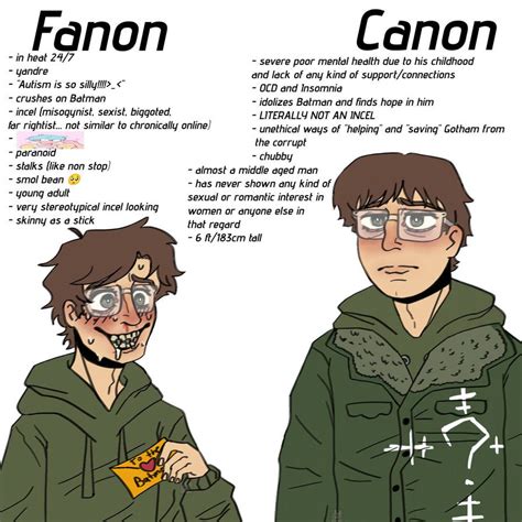 Fanon Vs Canon 2022 Riddler By Levegsad On Deviantart