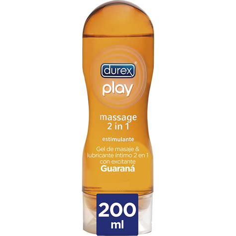 Play Massage 2 in 1 Stimulating Guaraná lubricant container 200 ml