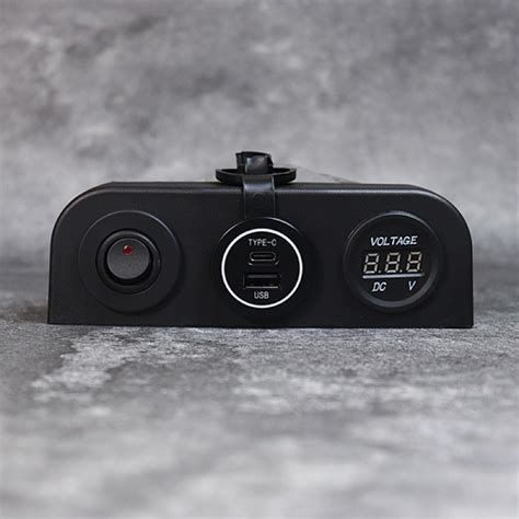 Marine Usb Socket 12v Digital Voltmeter Gauge Manufacturer Damavo