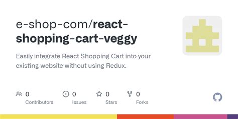 Github E Shop Comreact Shopping Cart Veggy Easily Integrate React Shopping Cart Into Your