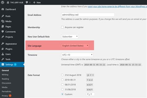 Wp Admin How To Fix Wordpress Not Saving Settings Wordpress