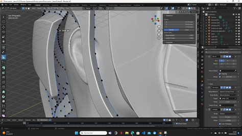 Issue With Fit Lenght Dimensions In Array Modifyer And Shrinkwrap Modifyer Modeling Blender