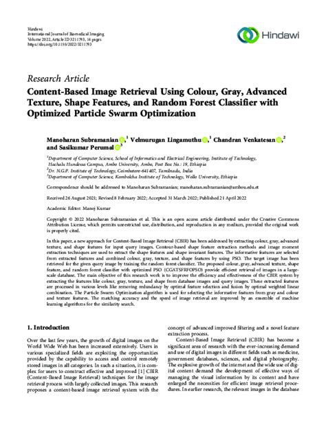 Pdf Content Based Image Retrieval Using Colour Gray Advanced Texture Shape Features And