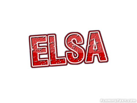 Elsa Logo Free Name Design Tool From Flaming Text